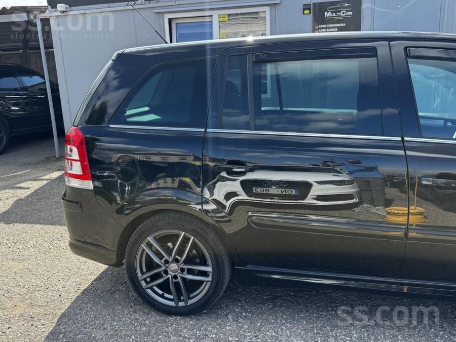 Melns Opel Zafira 2011 Daugavpils, ar dzinēja tilpumu 1.80 L un nobraukumu 0 tūkst. km par 4000 €, foto 10 vietnē AUTOMOTO.COM.LV