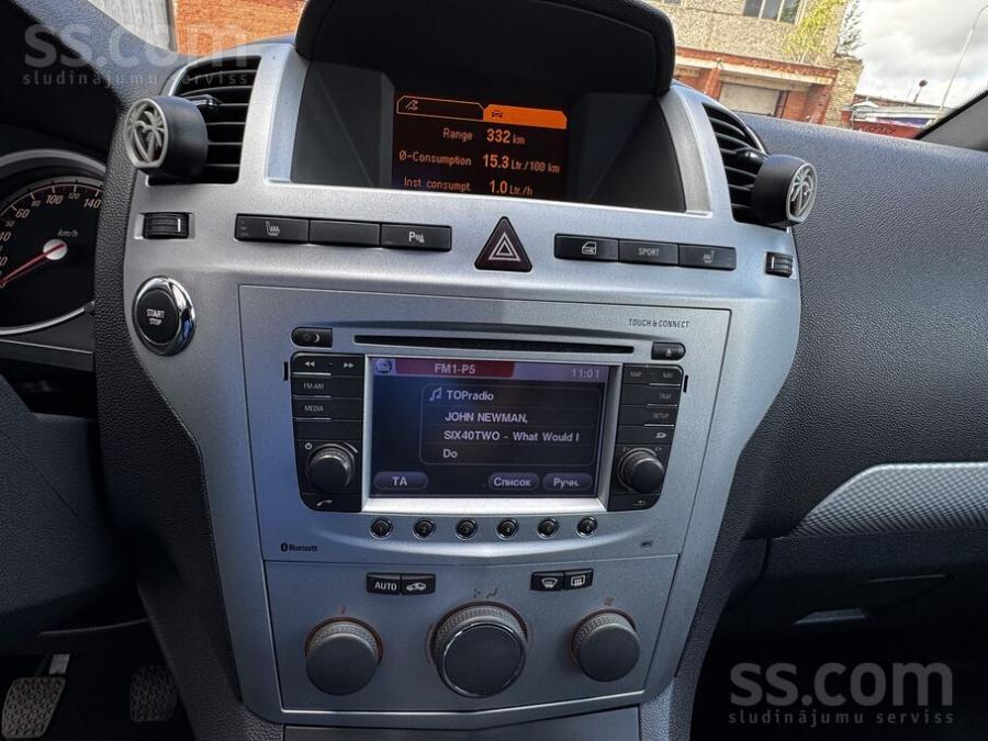Melns Opel Zafira 2011 Daugavpils, ar dzinēja tilpumu 1.80 L un nobraukumu 0 tūkst. km par 4000 €, foto 19 vietnē AUTOMOTO.COM.LV