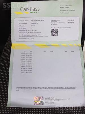 Черный Опель Зафира 2011 в Салдус, объемом двигателя 1.70 л и пробегом 212 тыс. км за 3350 €, фото 7 на AUTOMOTO.COM.LV