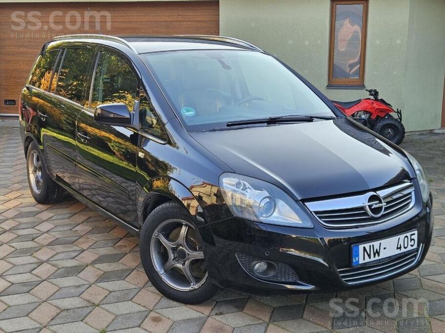 Melns Opel Zafira 2011 Talsi, ar dzinēja tilpumu 1.70 L un nobraukumu 265 tūkst. km par 3150 €, foto 1 vietnē AUTOMOTO.COM.LV