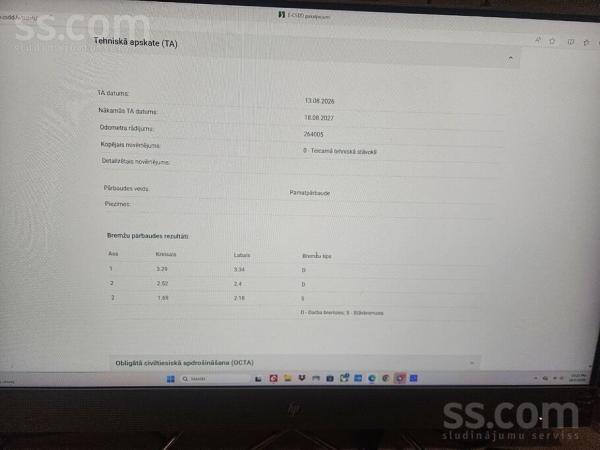Черный Опель Зафира 2011 в Талси, объемом двигателя 1.70 л и пробегом 265 тыс. км за 3150 €, фото 9 на AUTOMOTO.COM.LV