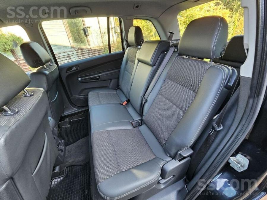 Melns Opel Zafira 2011 Talsi, ar dzinēja tilpumu 1.70 L un nobraukumu 265 tūkst. km par 3150 €, foto 18 vietnē AUTOMOTO.COM.LV
