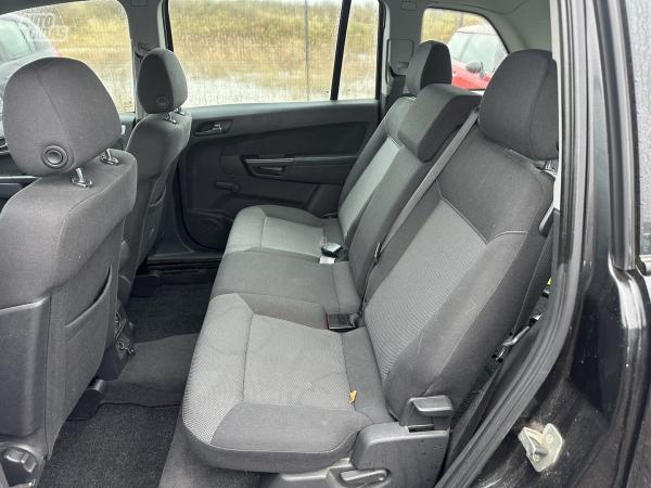 Black Opel Zafira 2012 in Giraite, with an engine capacity of 1.70 L and mileage of 180 thousand km for 2400 €, photo 11 on AUTOMOTO.COM.LV