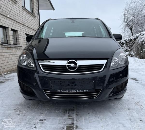 Black Opel Zafira 2012 in Kaunas, with an engine capacity of 1.70 L and mileage of 238 thousand km for 3500 €, photo 4 on AUTOMOTO.COM.LV