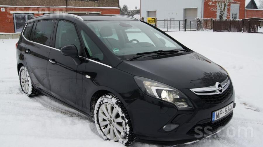 Melns Opel Zafira 2012 Jēkabpils, ar dzinēja tilpumu 2.00 L un nobraukumu 329 tūkst. km par 5200 €, foto 1 vietnē AUTOMOTO.COM.LV