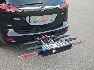 Black Opel Zafira 2012 in Vilnius, with an engine capacity of 2.00 L and mileage of 291 thousand km for 5300 €, photo 22 on AUTOMOTO.COM.LV