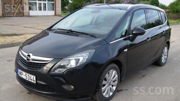 Melns Opel Zafira 2012 Jēkabpils, ar dzinēja tilpumu 2.00 L un nobraukumu 331 tūkst. km par 4750 €, foto 7 vietnē AUTOMOTO.COM.LV