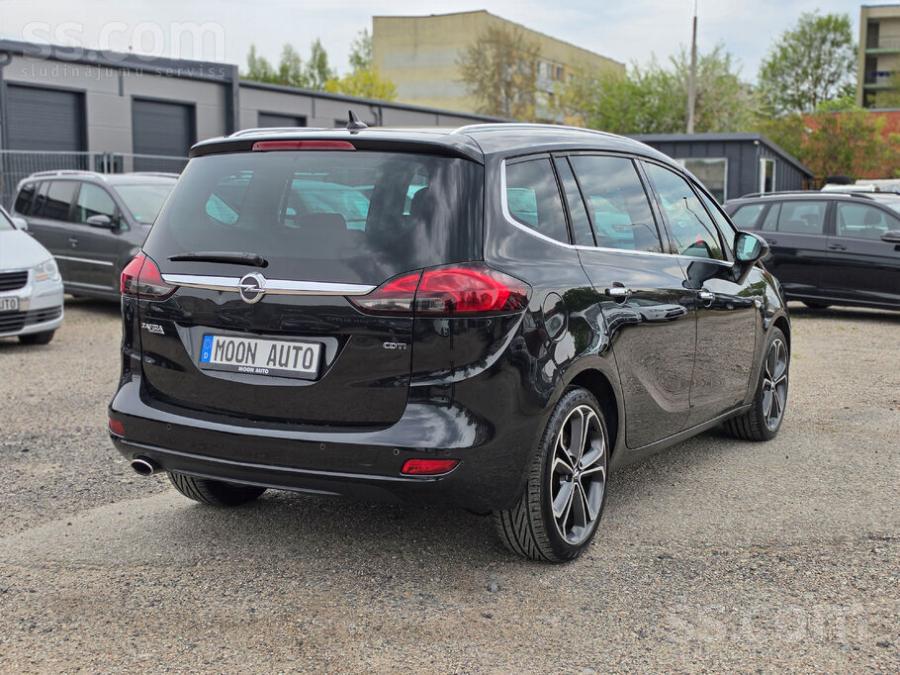 Melns Opel Zafira 2012 Liepāja, ar dzinēja tilpumu 2.00 L un nobraukumu 239 tūkst. km par 6990 €, foto 7 vietnē AUTOMOTO.COM.LV