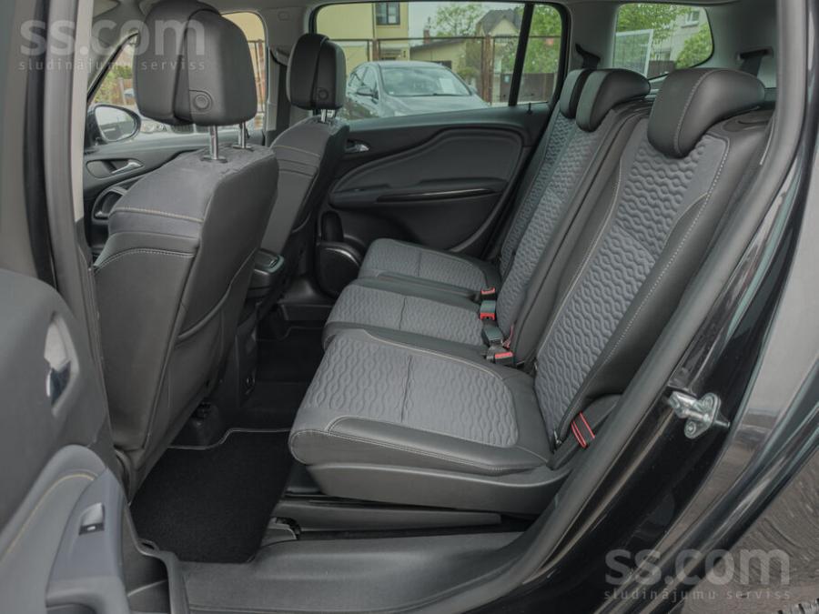 Melns Opel Zafira 2012 Liepāja, ar dzinēja tilpumu 2.00 L un nobraukumu 239 tūkst. km par 6990 €, foto 15 vietnē AUTOMOTO.COM.LV