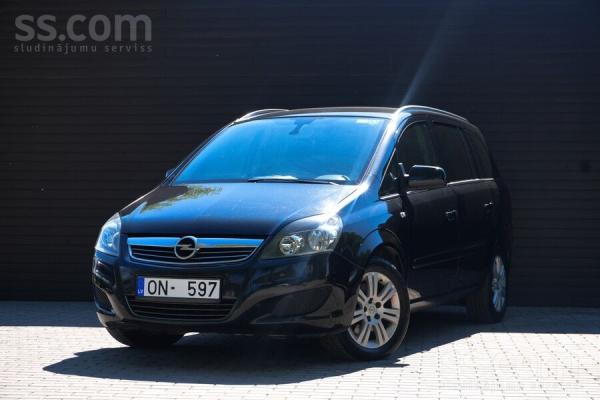 Melns Opel Zafira 2012 Rīga, ar dzinēja tilpumu 1.70 L un nobraukumu 237 tūkst. km par 4490 €, foto 1 vietnē AUTOMOTO.COM.LV