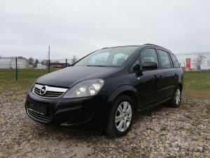 Black Opel Zafira 2012 in Saldus, with an engine capacity of 1.70 L and mileage of 344 thousand km for 3700 €, photo  on AUTOMOTO.COM.LV
