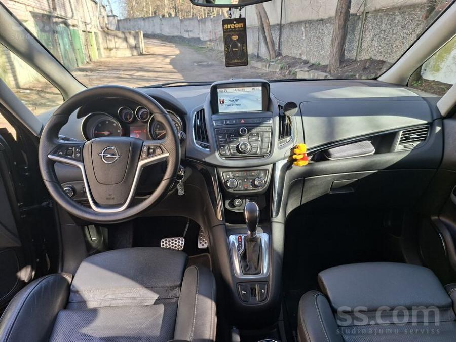Melns Opel Zafira 2012 Rīga, ar dzinēja tilpumu 2.00 L un nobraukumu 273 tūkst. km par 6000 €, foto 7 vietnē AUTOMOTO.COM.LV