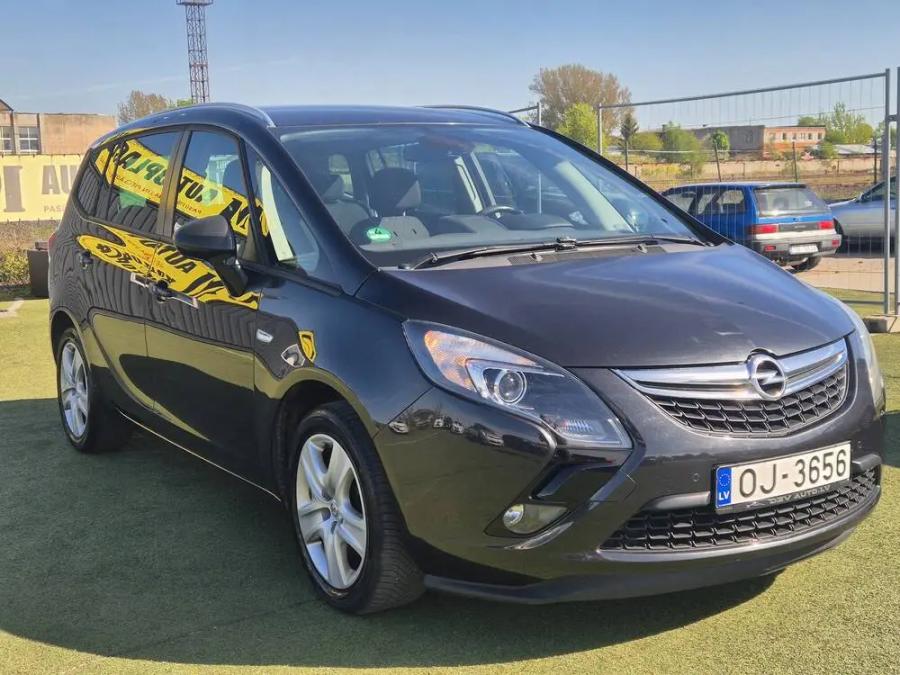 Melns Opel Zafira 2012 Liepāja, ar dzinēja tilpumu 2.00 L un nobraukumu 253 tūkst. km par 4500 €, foto 4 vietnē AUTOMOTO.COM.LV