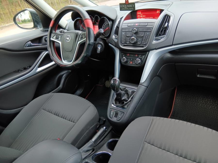 Melns Opel Zafira 2012 Rīga, ar dzinēja tilpumu 2.00 L un nobraukumu 208 tūkst. km par 6200 €, foto 9 vietnē AUTOMOTO.COM.LV