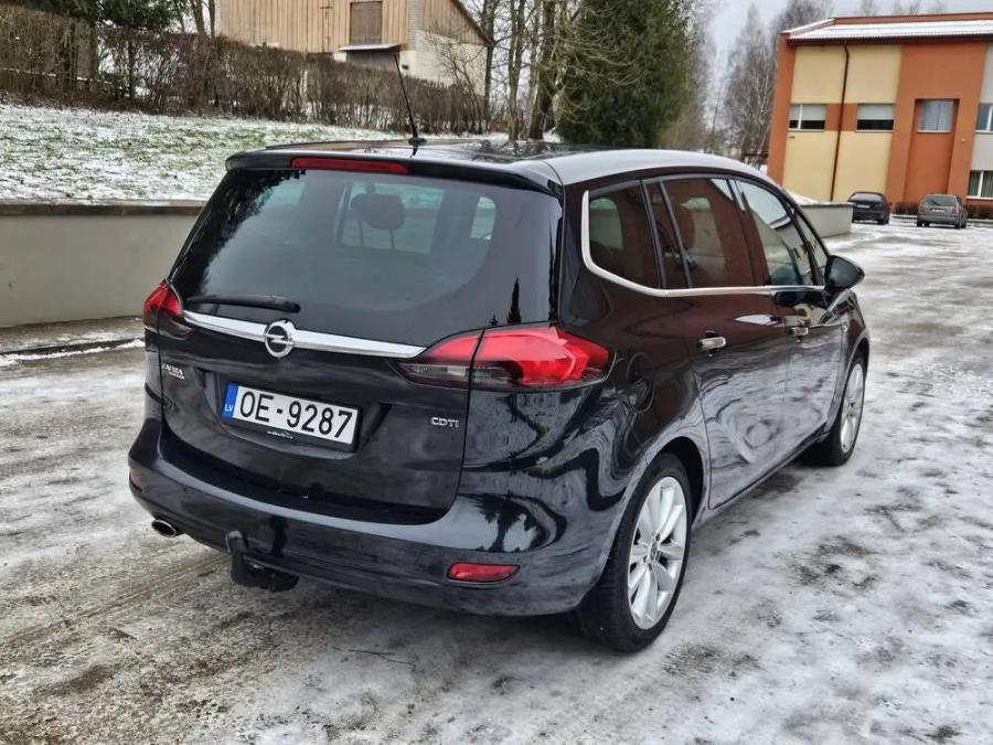 Черный Опель Зафира 2012 в Екабпилс, объемом двигателя 2.00 л и пробегом 214 тыс. км за 6490 €, фото 8 на AUTOMOTO.COM.LV