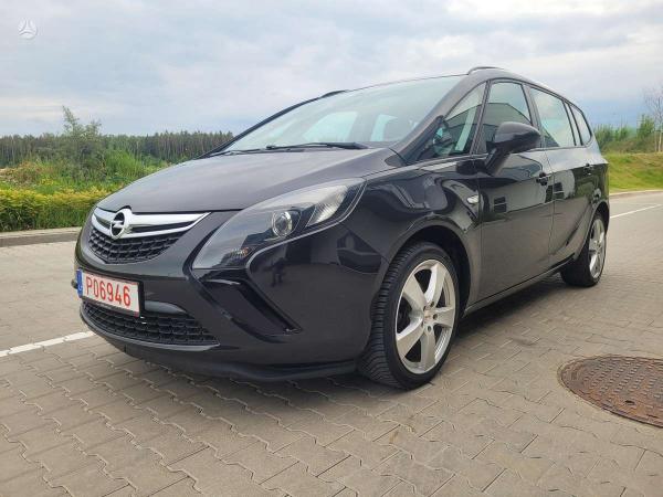 Black Opel Zafira 2012 in Vilnius, with an engine capacity of 1.80 L and mileage of 169 thousand km for 5650 €, photo 2 on AUTOMOTO.COM.LV
