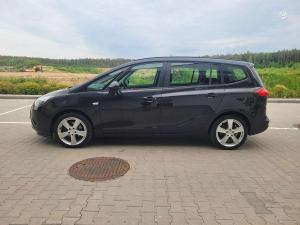 Black Opel Zafira 2012 in Vilnius, with an engine capacity of 1.80 L and mileage of 169 thousand km for 5650 €, photo 4 on AUTOMOTO.COM.LV