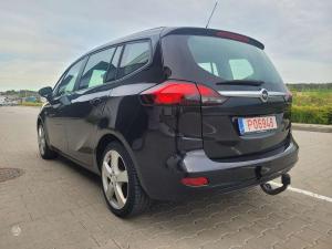 Black Opel Zafira 2012 in Vilnius, with an engine capacity of 1.80 L and mileage of 169 thousand km for 5650 €, photo 6 on AUTOMOTO.COM.LV