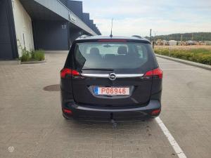 Black Opel Zafira 2012 in Vilnius, with an engine capacity of 1.80 L and mileage of 169 thousand km for 5650 €, photo 7 on AUTOMOTO.COM.LV