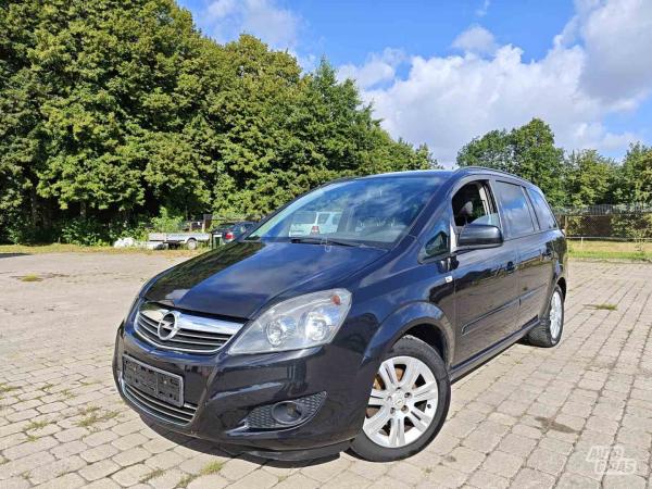 Black Opel Zafira 2012 in Marijampole, with an engine capacity of 1.80 L and mileage of 245 thousand km for 2850 €, photo 1 on AUTOMOTO.COM.LV