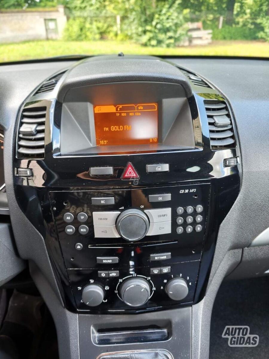 Melns Opel Zafira 2012 Marijampole, ar dzinēja tilpumu 1.80 L un nobraukumu 245 tūkst. km par 2850 €, foto 21 vietnē AUTOMOTO.COM.LV