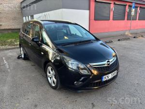 Melns Opel Zafira 2012 Daugavpils, ar dzinēja tilpumu 2.00 L un nobraukumu 211 tūkst. km par 5990 €, foto  vietnē AUTOMOTO.COM.LV