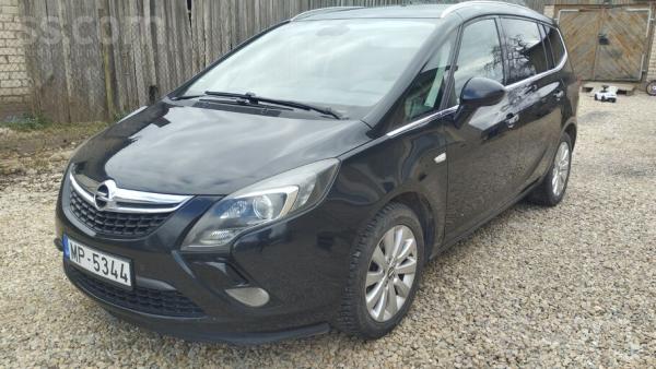 Melns Opel Zafira 2012 Jēkabpils, ar dzinēja tilpumu 2.00 L un nobraukumu 332 tūkst. km par 4000 €, foto 8 vietnē AUTOMOTO.COM.LV