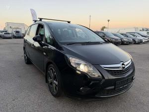 Black Opel Zafira 2012 in Marijampole, with an engine capacity of 1.36 L and mileage of 177 thousand km for 3850 €, photo 4 on AUTOMOTO.COM.LV