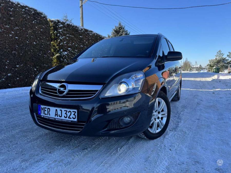Melns Opel Zafira 2013 Marijampole, ar dzinēja tilpumu 1.69 L un nobraukumu 266 tūkst. km par 3650 €, foto 1 vietnē AUTOMOTO.COM.LV