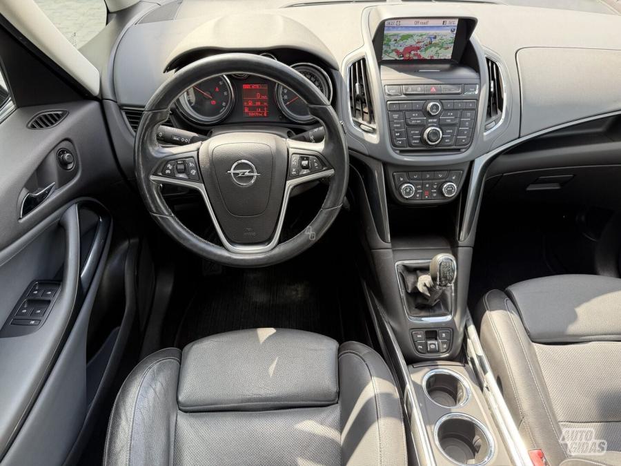 Melns Opel Zafira 2013 Viļņa, ar dzinēja tilpumu 2.00 L un nobraukumu 150 tūkst. km par 6700 €, foto 18 vietnē AUTOMOTO.COM.LV