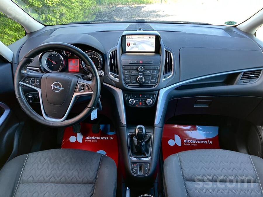 Melns Opel Zafira 2013 Talsi, ar dzinēja tilpumu 2.00 L un nobraukumu 218 tūkst. km par 6500 €, foto 20 vietnē AUTOMOTO.COM.LV