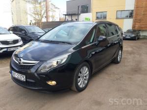 Black Opel Zafira 2013 in Daugavpils, with an engine capacity of 2.00 L and mileage of 0 thousand km for 6650 €, photo  on AUTOMOTO.COM.LV