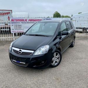 Melns Opel Zafira 2013 Marijampole, ar dzinēja tilpumu 1.69 L un nobraukumu 224 tūkst. km par 4550 €, foto  vietnē AUTOMOTO.COM.LV