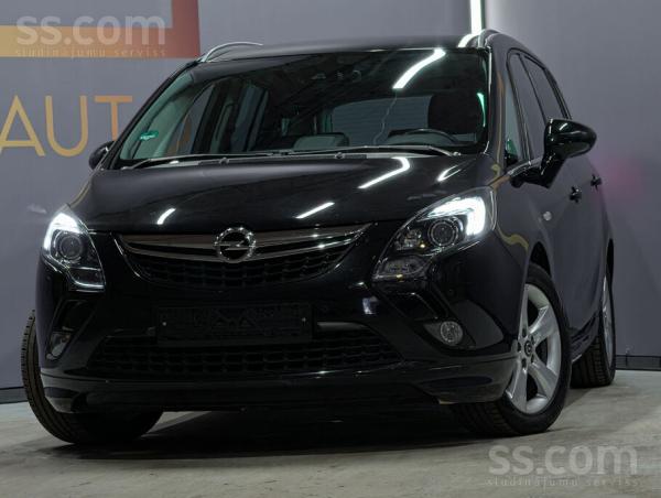 Black Opel Zafira 2013 in Jurmala, with an engine capacity of 1.60 L and mileage of 232 thousand km for 6950 €, photo 7 on AUTOMOTO.COM.LV