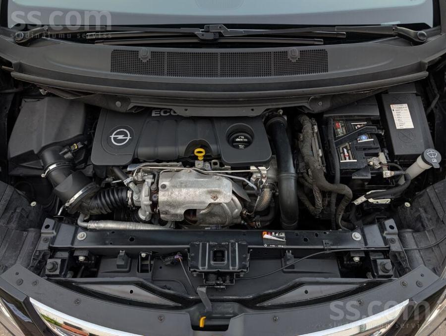 Black Opel Zafira 2013 in Jurmala, with an engine capacity of 1.60 L and mileage of 232 thousand km for 6950 €, photo 32 on AUTOMOTO.COM.LV