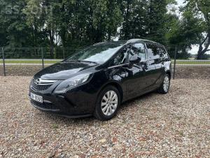 Black Opel Zafira 2013 in Cesis, with an engine capacity of 1.40 L and mileage of 0 thousand km for 7400 €, photo  on AUTOMOTO.COM.LV