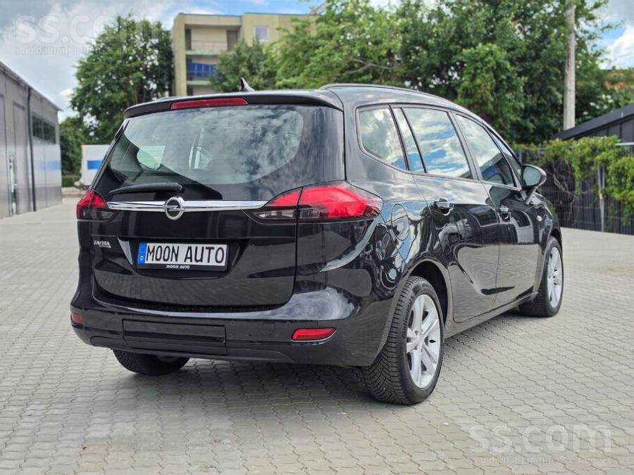 Melns Opel Zafira 2013 Liepāja, ar dzinēja tilpumu 1.60 L un nobraukumu 246 tūkst. km par 5490 €, foto 7 vietnē AUTOMOTO.COM.LV