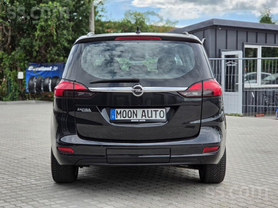 Melns Opel Zafira 2013 Liepāja, ar dzinēja tilpumu 1.60 L un nobraukumu 246 tūkst. km par 5490 €, foto 8 vietnē AUTOMOTO.COM.LV