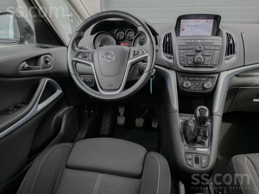 Melns Opel Zafira 2013 Liepāja, ar dzinēja tilpumu 1.60 L un nobraukumu 246 tūkst. km par 5490 €, foto 13 vietnē AUTOMOTO.COM.LV