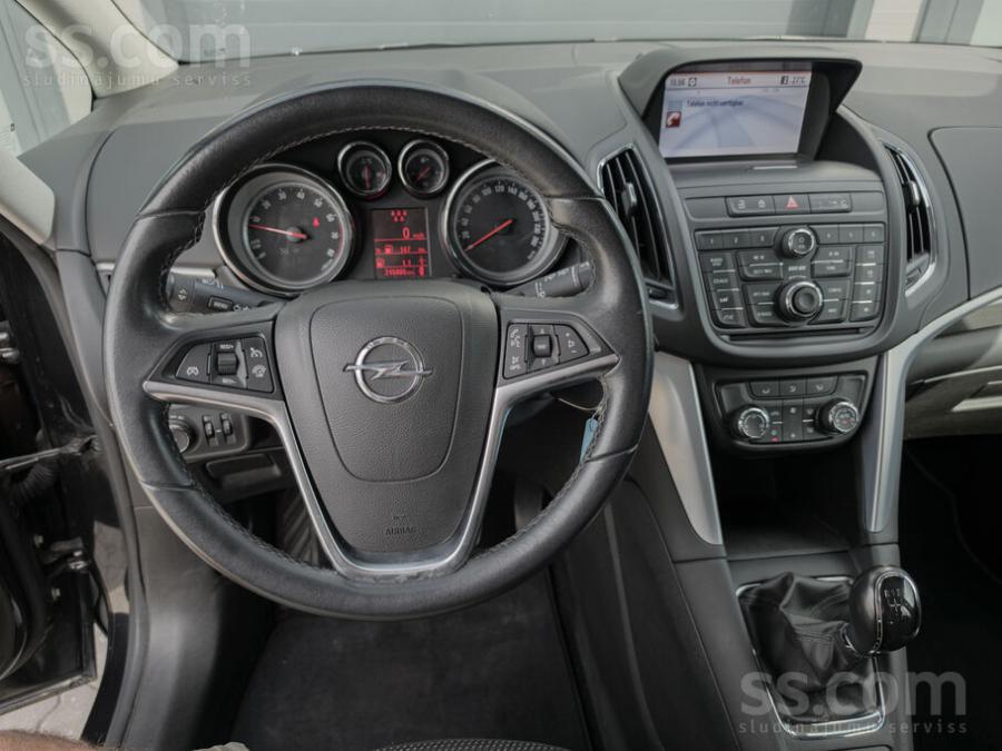 Melns Opel Zafira 2013 Liepāja, ar dzinēja tilpumu 1.60 L un nobraukumu 246 tūkst. km par 5490 €, foto 21 vietnē AUTOMOTO.COM.LV