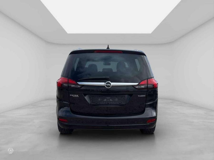 Melns Opel Zafira 2013 Kauņa, ar dzinēja tilpumu 1.40 L un nobraukumu 298 tūkst. km par 5490 €, foto 6 vietnē AUTOMOTO.COM.LV