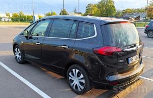 Melns Opel Zafira 2013 Rēzekne, ar dzinēja tilpumu 2.00 L un nobraukumu 334 tūkst. km par 9000 €, foto  vietnē AUTOMOTO.COM.LV
