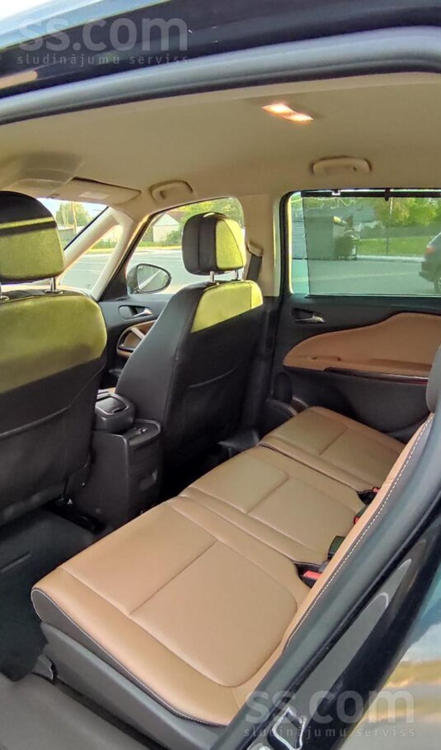 Melns Opel Zafira 2013 Rēzekne, ar dzinēja tilpumu 2.00 L un nobraukumu 334 tūkst. km par 9000 €, foto 7 vietnē AUTOMOTO.COM.LV