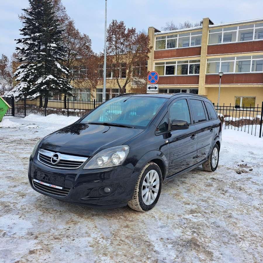 Melns Opel Zafira 2014 Viļņa, ar dzinēja tilpumu 1.80 L un nobraukumu 160 tūkst. km par 4150 €, foto 1 vietnē AUTOMOTO.COM.LV