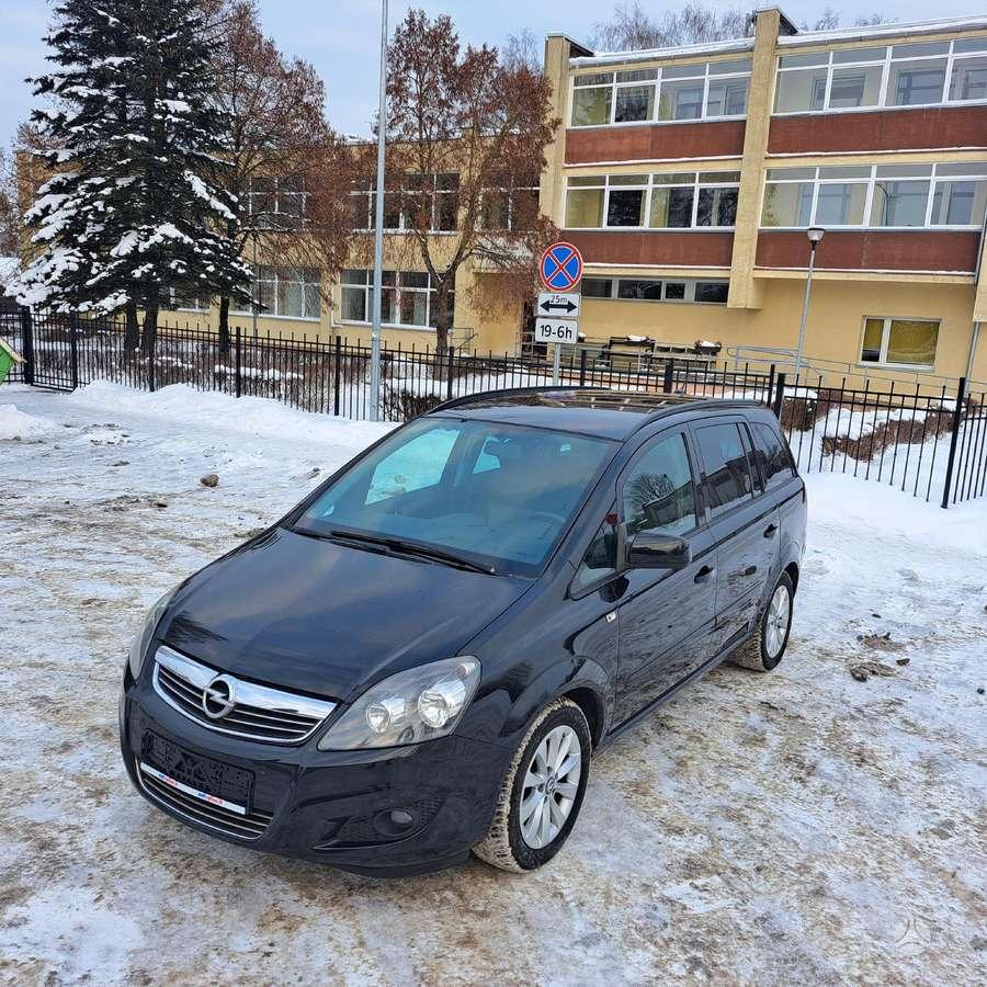 Melns Opel Zafira 2014 Viļņa, ar dzinēja tilpumu 1.80 L un nobraukumu 160 tūkst. km par 4150 €, foto 2 vietnē AUTOMOTO.COM.LV