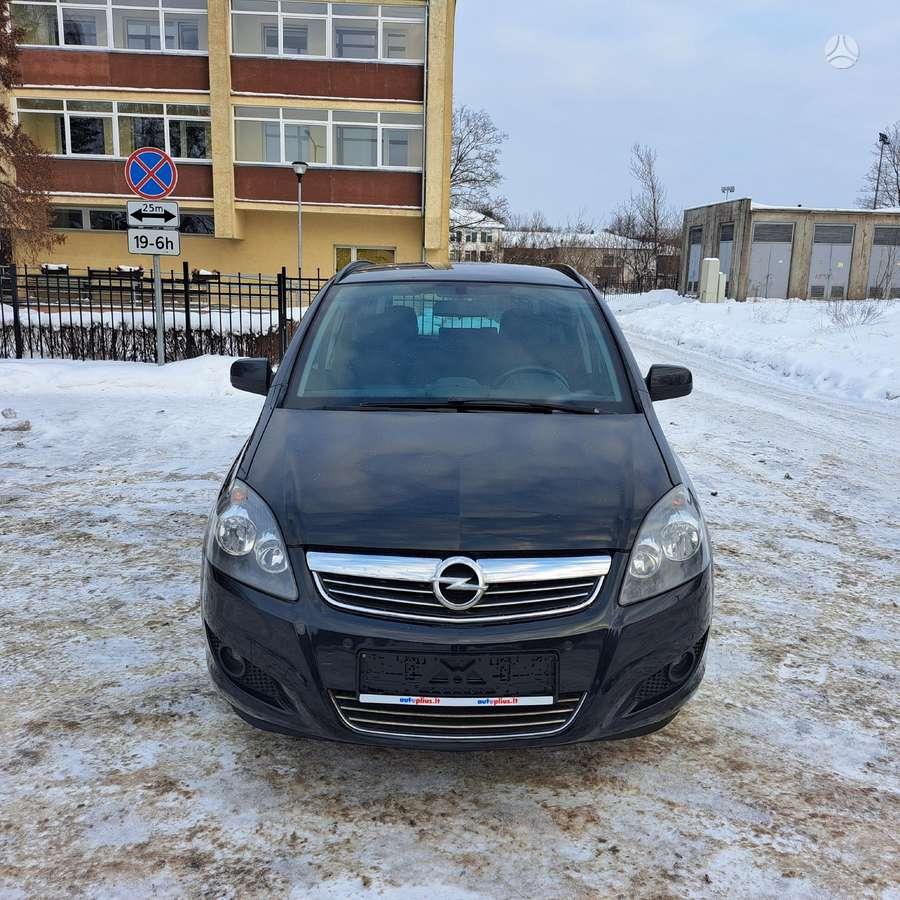 Melns Opel Zafira 2014 Viļņa, ar dzinēja tilpumu 1.80 L un nobraukumu 160 tūkst. km par 4150 €, foto 3 vietnē AUTOMOTO.COM.LV