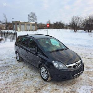 Melns Opel Zafira 2014 Viļņa, ar dzinēja tilpumu 1.80 L un nobraukumu 160 tūkst. km par 4150 €, foto 12 vietnē AUTOMOTO.COM.LV