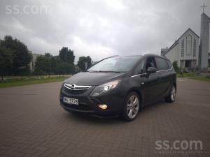 Melns Opel Zafira 2014 Rīga, ar dzinēja tilpumu 1.60 L un nobraukumu 364 tūkst. km par 4900 €, foto  vietnē AUTOMOTO.COM.LV
