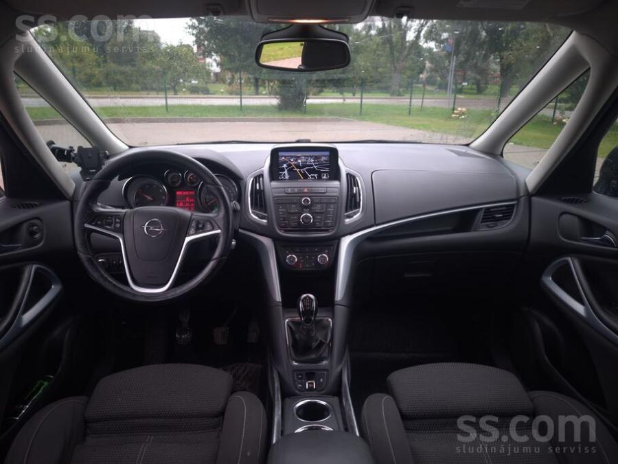 Melns Opel Zafira 2014 Rīga, ar dzinēja tilpumu 1.60 L un nobraukumu 364 tūkst. km par 4900 €, foto 10 vietnē AUTOMOTO.COM.LV