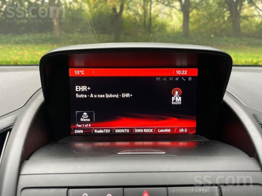 Black Opel Zafira 2014 in Riga, with an engine capacity of 1.60 L and mileage of 0 thousand km for 5199 €, photo 17 on AUTOMOTO.COM.LV